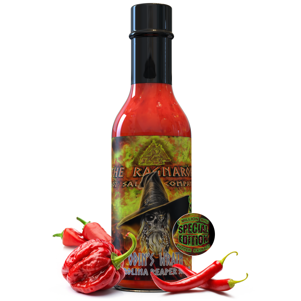 Carolina Reaper Hot Sauce | Odin’s Wrath Special Edition
